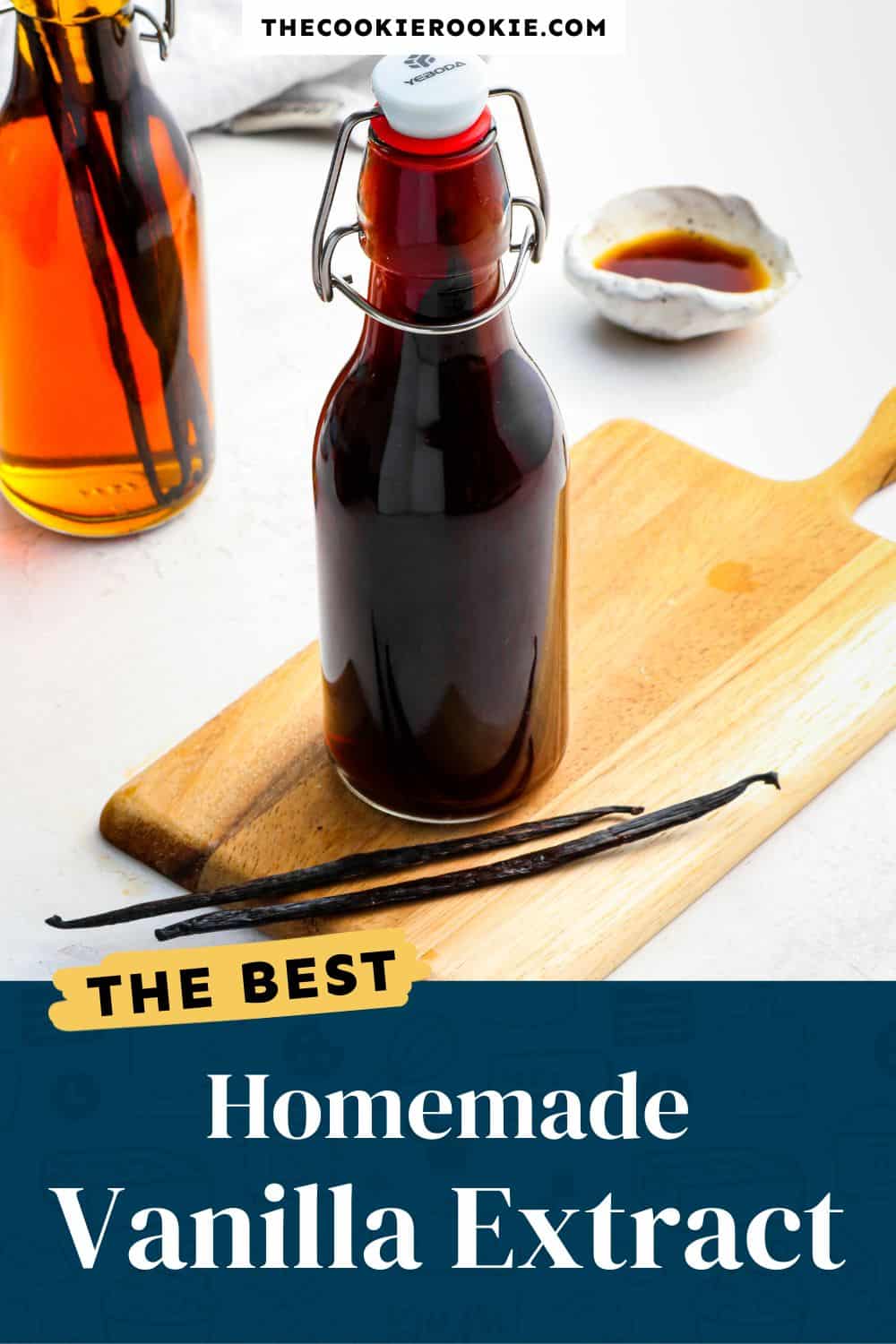 Homemade Vanilla Extract Recipe - The Cookie Rookie®