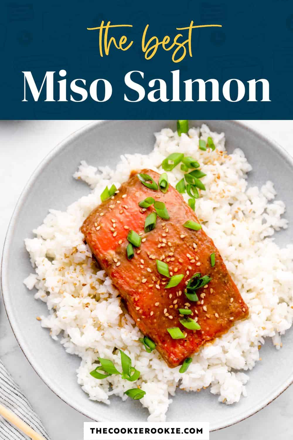 Miso Salmon Recipe - The Cookie Rookie®