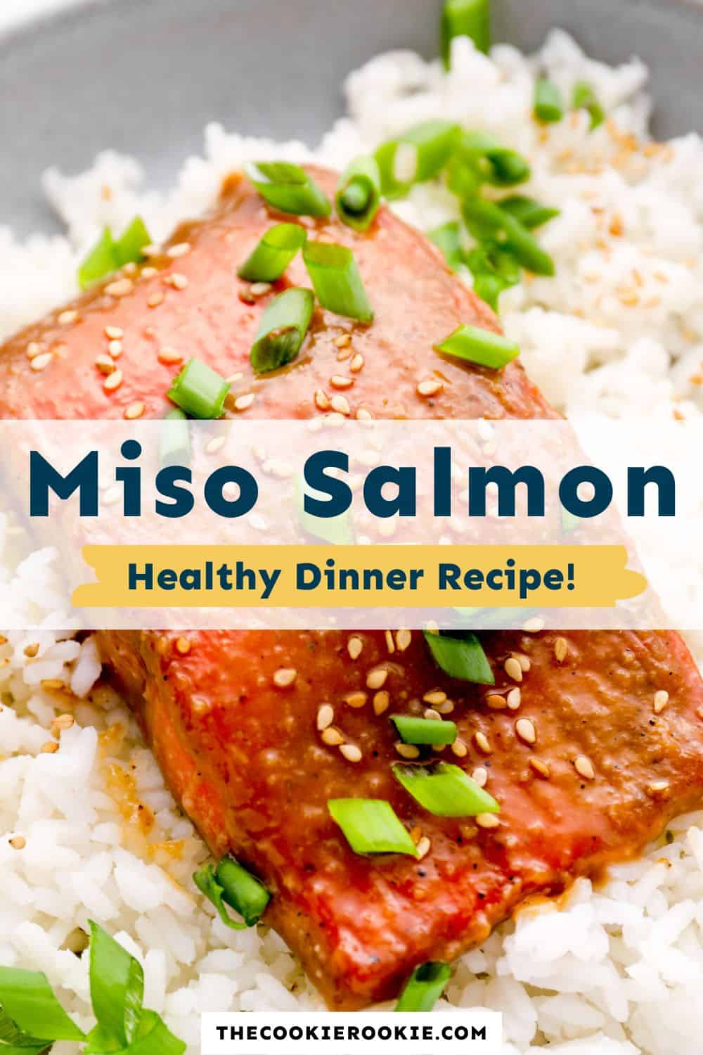 Miso Salmon Recipe - The Cookie Rookie®