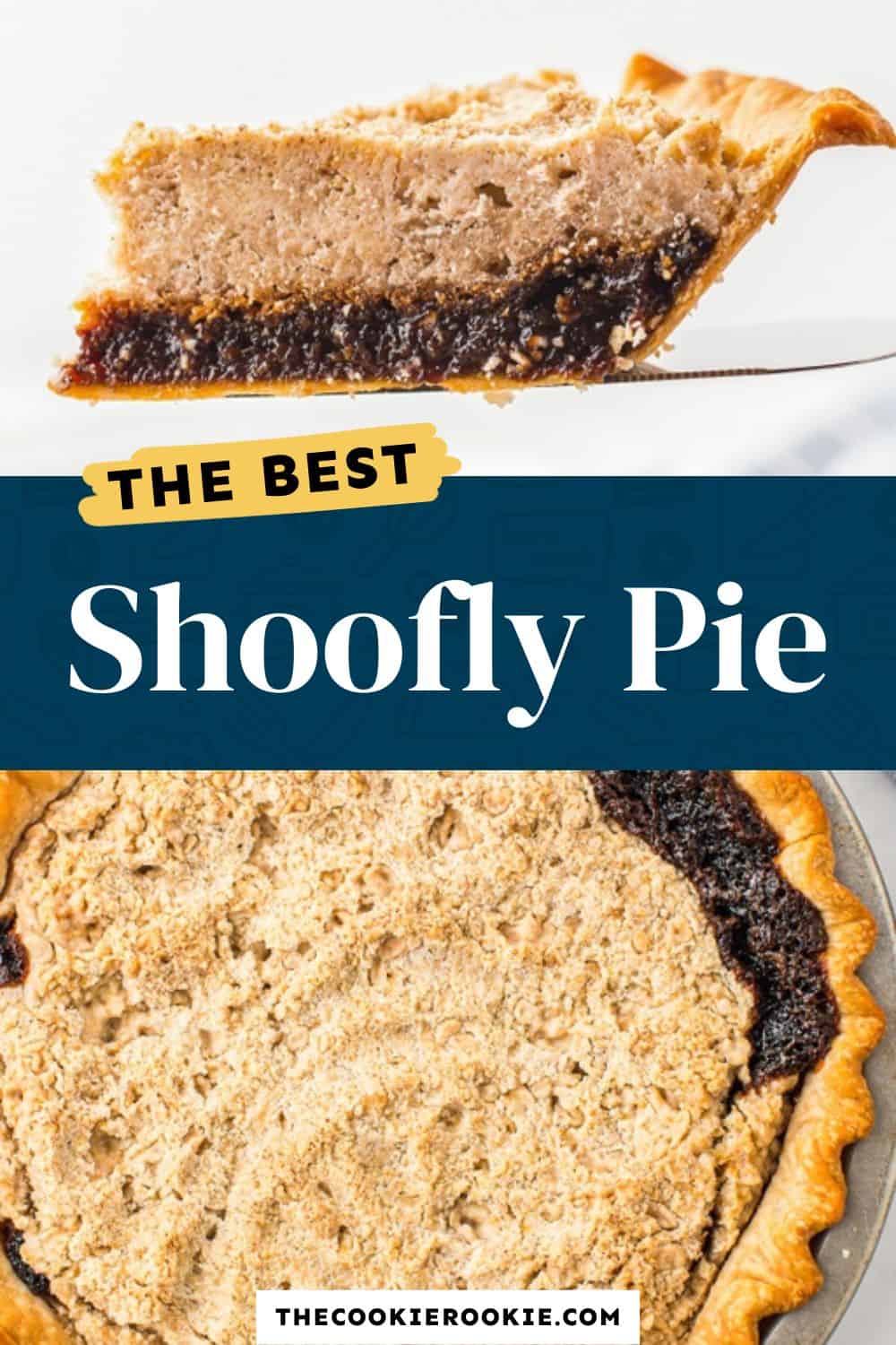 Shoofly Pie Recipe - The Cookie Rookie®