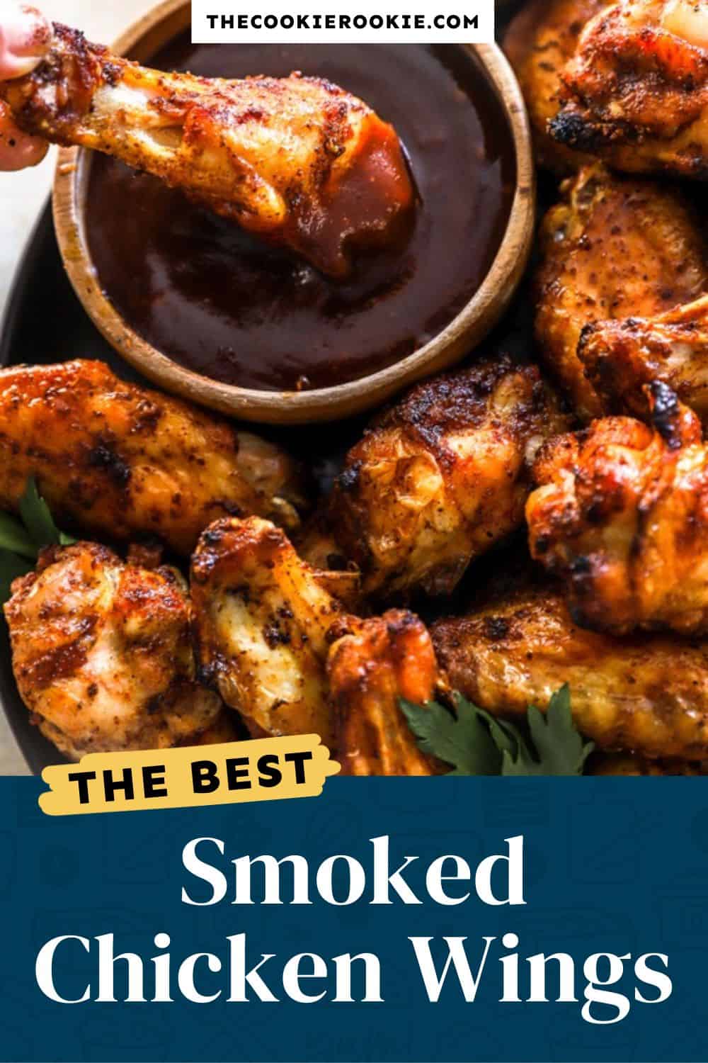 Smoked Chicken Wings Recipe - The Cookie Rookie®