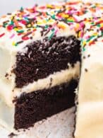 Black Magic Cake Recipe - The Cookie Rookie®