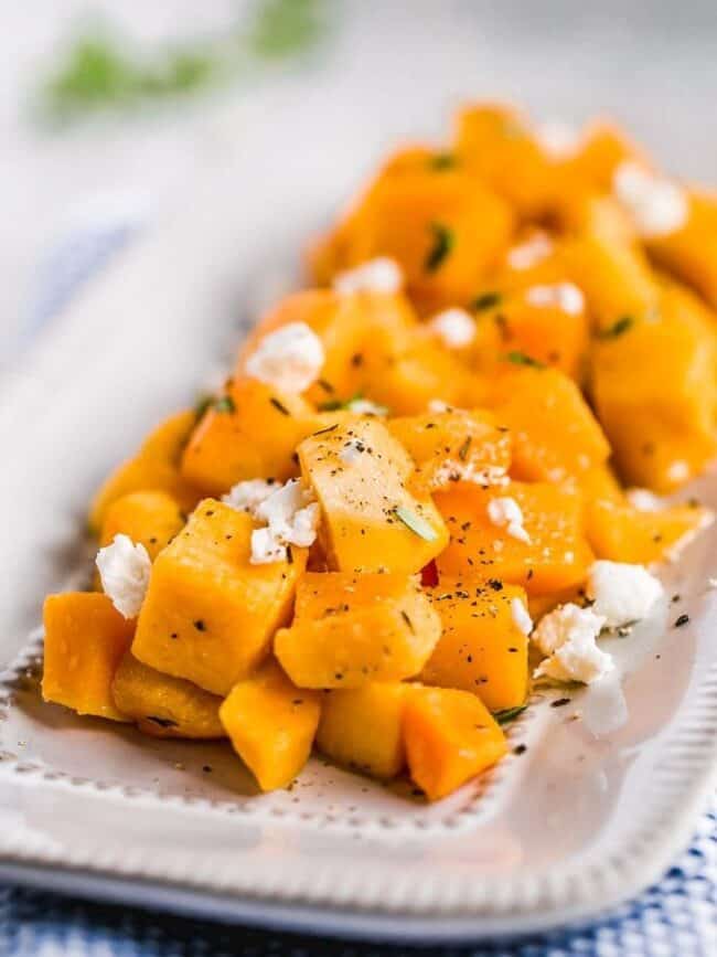 Baked Butternut Squash (Maple Butternut Squash) - The Cookie Rookie®