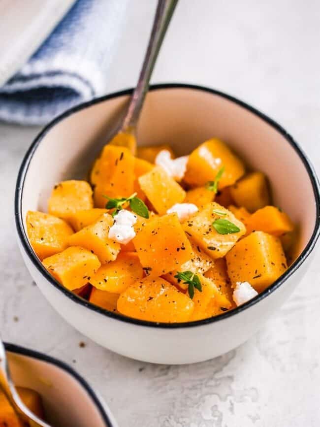 Baked Butternut Squash (Maple Butternut Squash) - The Cookie Rookie®