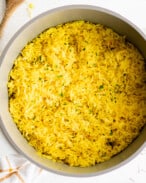 Saffron Rice Recipe - The Cookie Rookie®