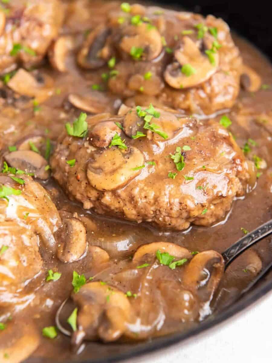 Salisbury Steak Recipe - The Cookie Rookie®