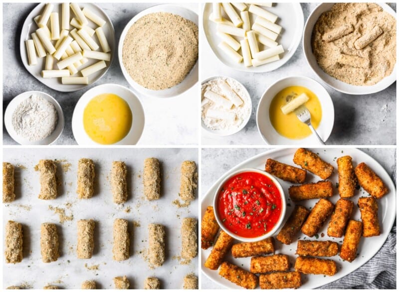 Fried Mozzarella Sticks Recipe - The Cookie Rookie®