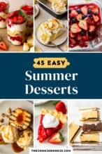 45+ Easy Summer Desserts - The Cookie Rookie®