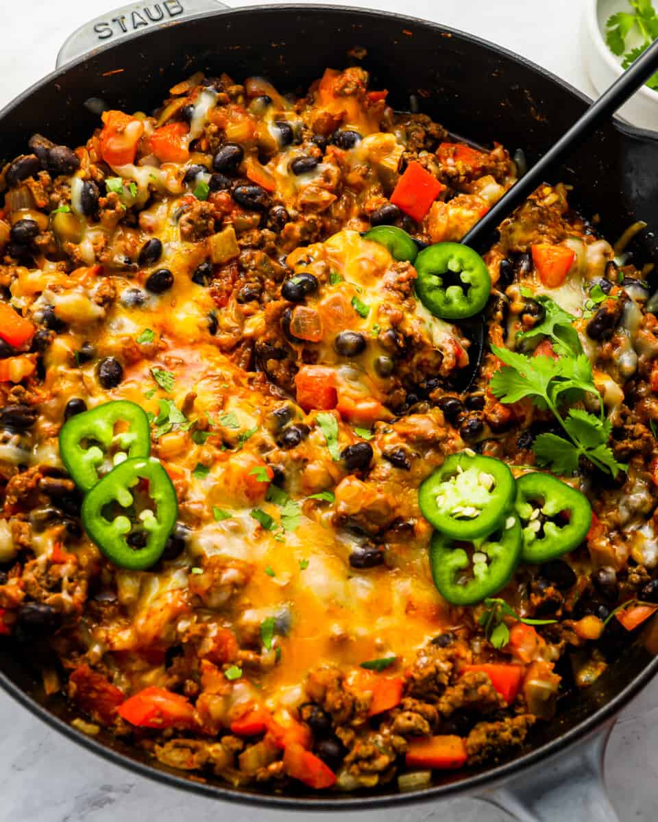 Taco Skillet Recipe - The Cookie Rookie®
