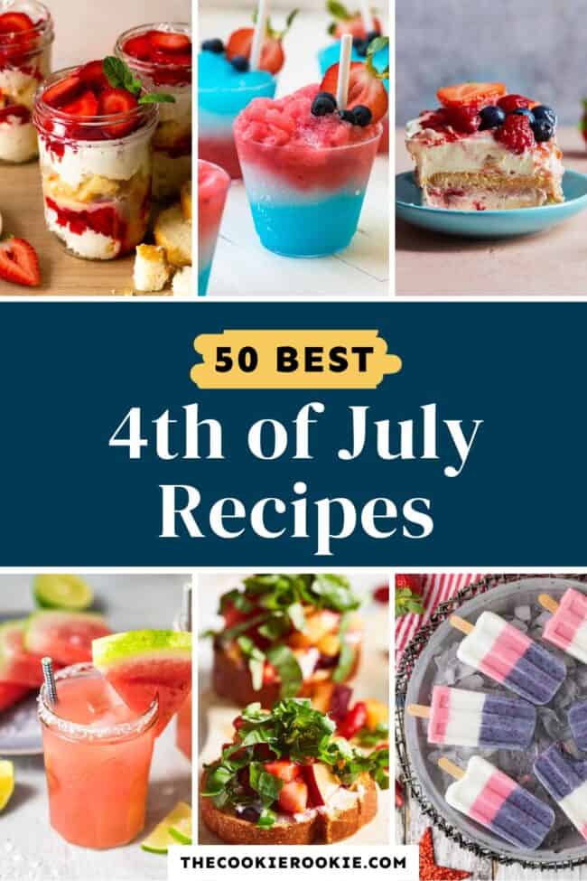 Easy 4th of July Recipes to Try - The Cookie Rookie