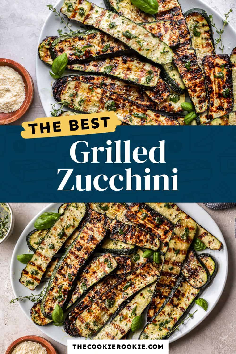Grilled Zucchini Recipe - The Cookie Rookie®