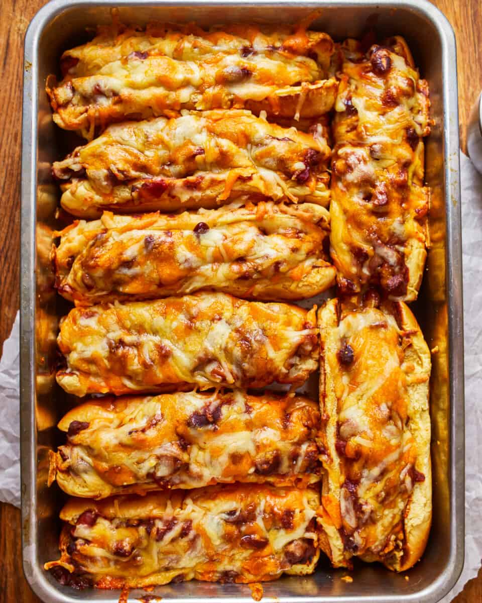 Baked Chili Dogs Recipe - The Cookie Rookie®