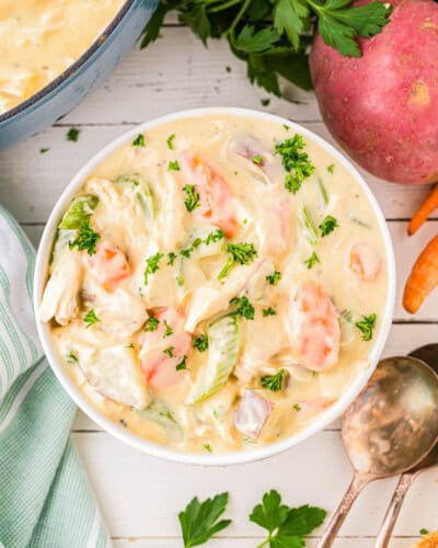 Creamy Chicken Stew Recipe - The Cookie Rookie®