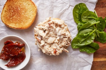 Chicken Alfredo Sandwich - The Cookie Rookie®