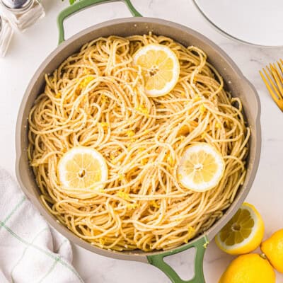 Lemon Pasta Recipe (Pasta al Limone) - The Cookie Rookie®