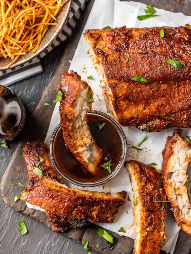 Oven Baked Ribs Recipe - The Cookie Rookie®