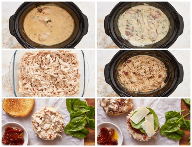 Chicken Alfredo Sandwich - The Cookie Rookie®