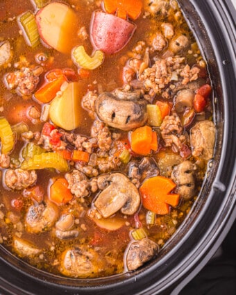 Slow Cooker Witches Brew Stew Recipe - The Cookie Rookie®