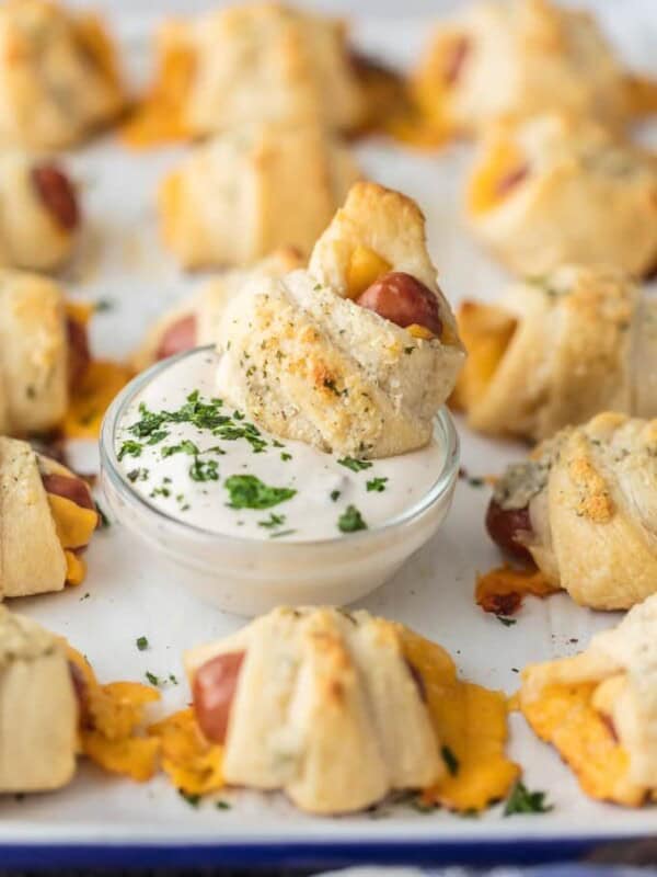 Pigs in a Blanket Recipe (Cheesy!) - The Cookie Rookie®