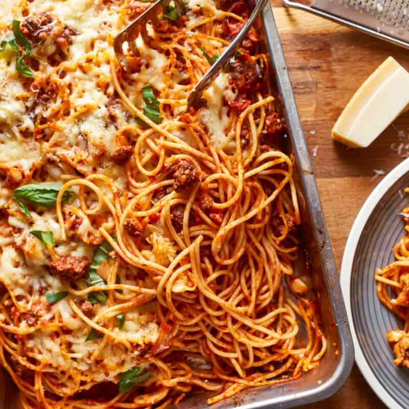 Baked Spaghetti Recipe - The Cookie Rookie®