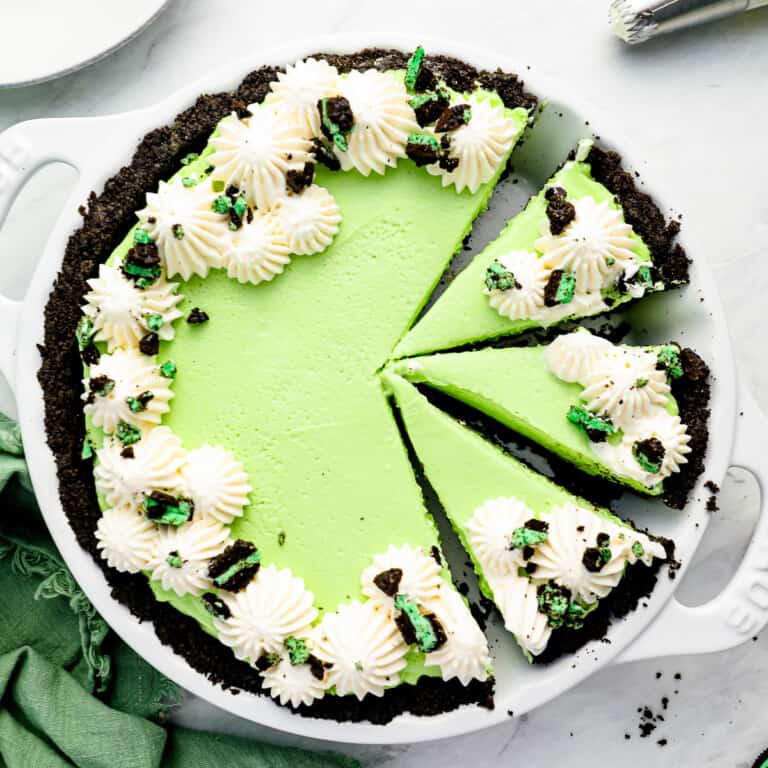 Grasshopper Pie Recipe - The Cookie Rookie®