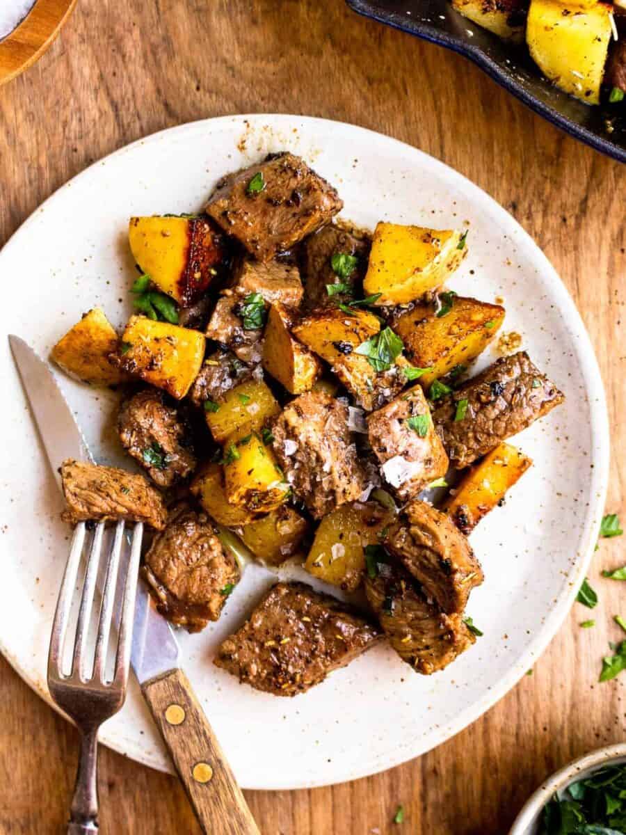 Steak and Potatoes Recipe - The Cookie Rookie®
