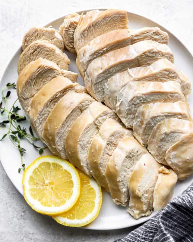 Poached Chicken Recipe - The Cookie Rookie®