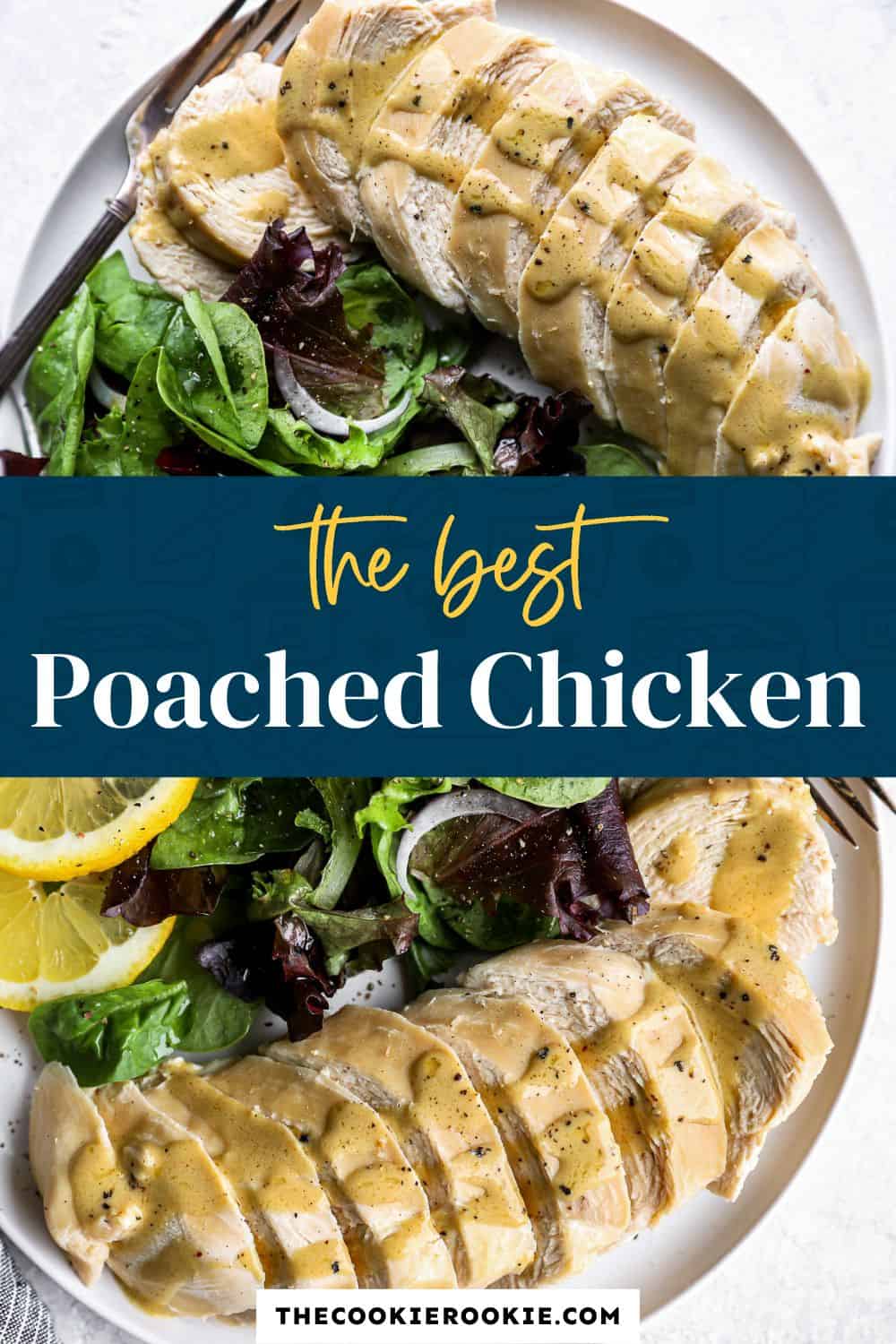 Poached Chicken Recipe - The Cookie Rookie®