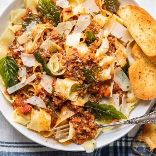 Beef Bolognese Recipe - The Cookie Rookie®