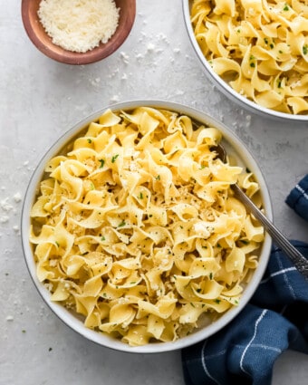Buttered Noodles Recipe - The Cookie Rookie®