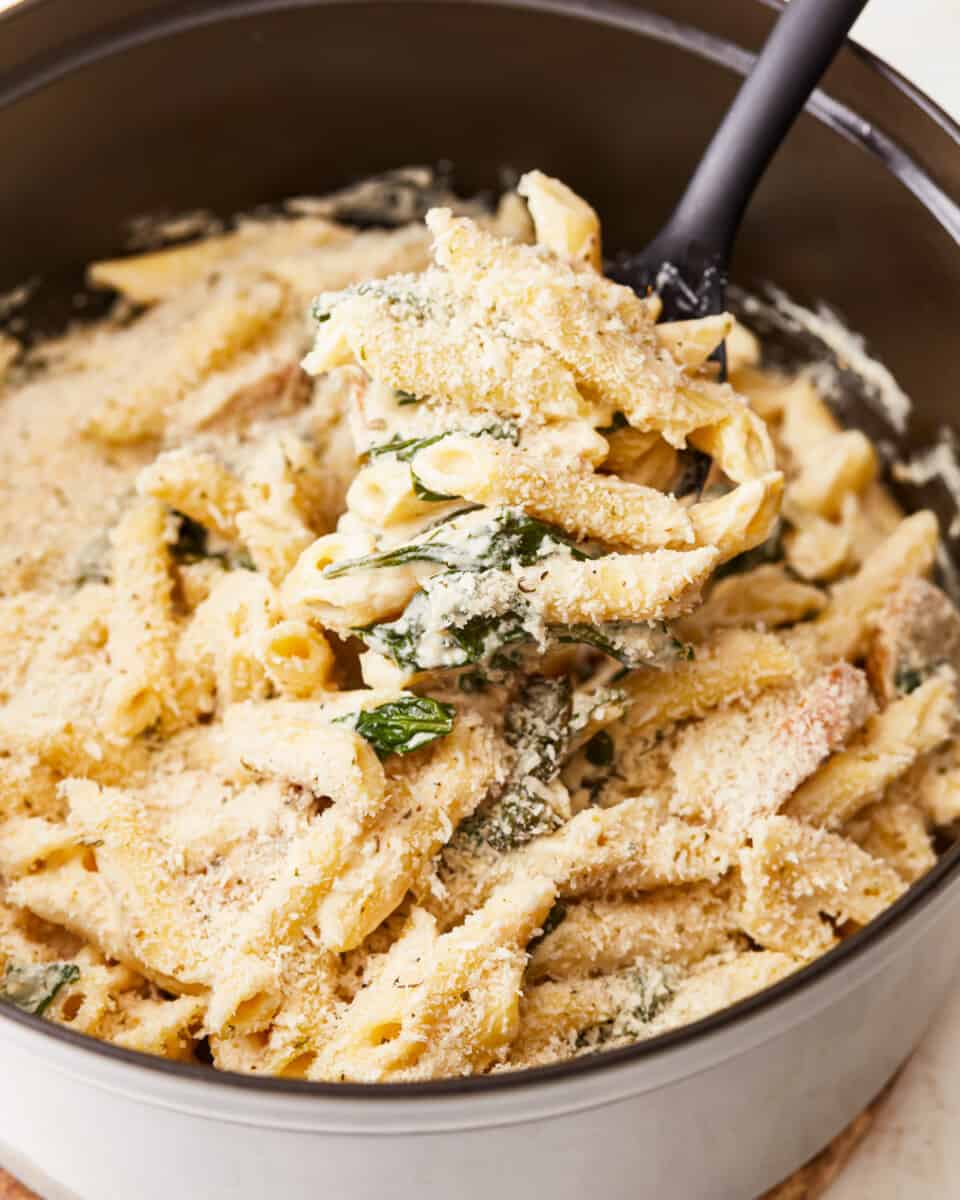 Chicken Florentine Pasta Recipe - The Cookie Rookie®