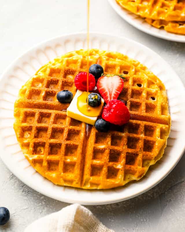 Homemade Waffles Recipe - The Cookie Rookie®