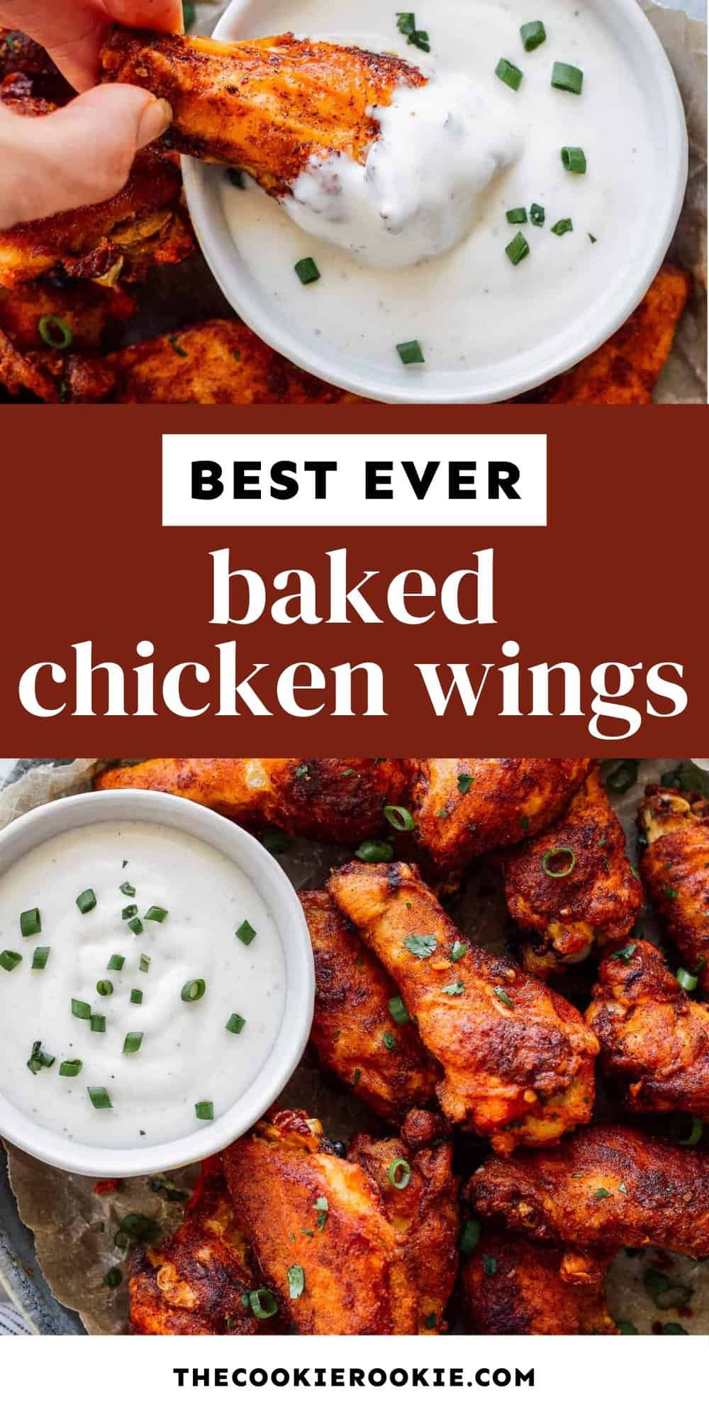 Baked Chicken Wings Recipe - The Cookie Rookie®