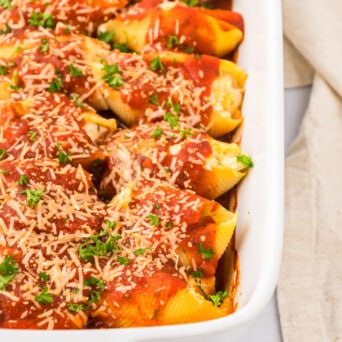 Chicken Stuffed Shells Recipe - The Cookie Rookie®
