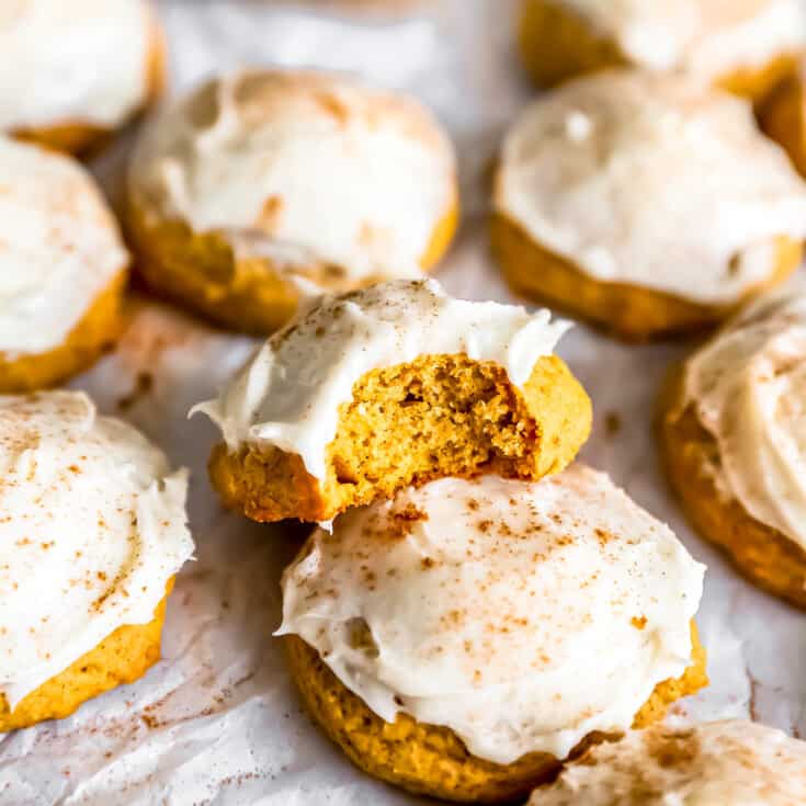 Pumpkin Cookies Recipe - The Cookie Rookie®