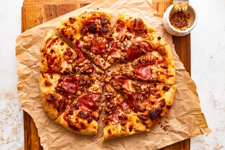 Meat Lover's Pizza Recipe - The Cookie Rookie®