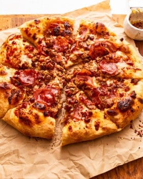 Meat Lover's Pizza Recipe - The Cookie Rookie®