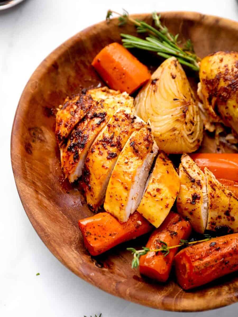 Crockpot Whole Chicken Recipe - The Cookie Rookie®