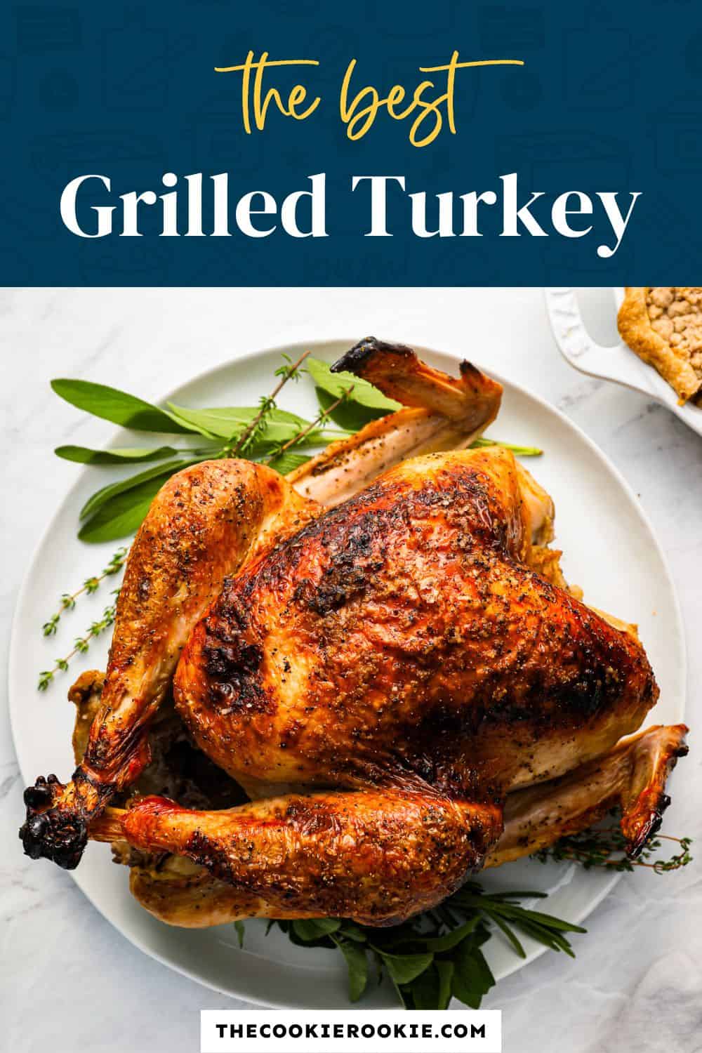 Grilled Turkey Recipe - The Cookie Rookie®