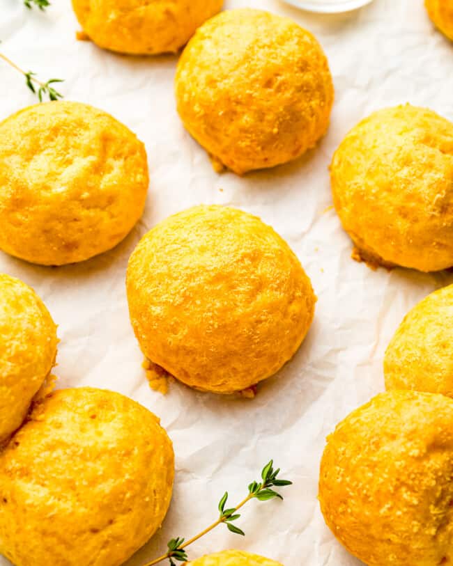 Cheese Puffs (Gougeres) - The Cookie Rookie®