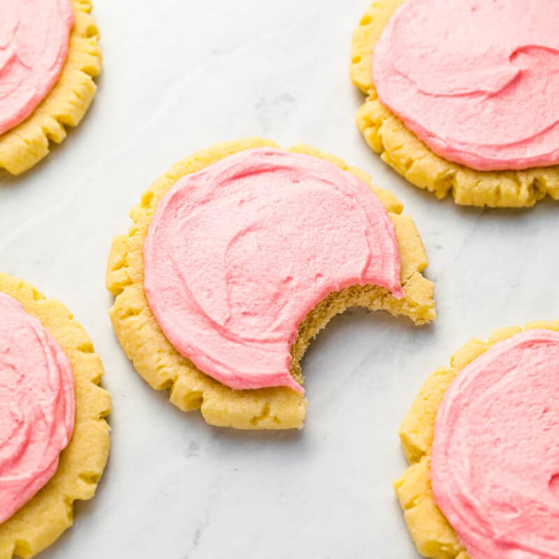 Swig Cookies Recipe (Pink Sugar Cookies) - The Cookie Rookie®
