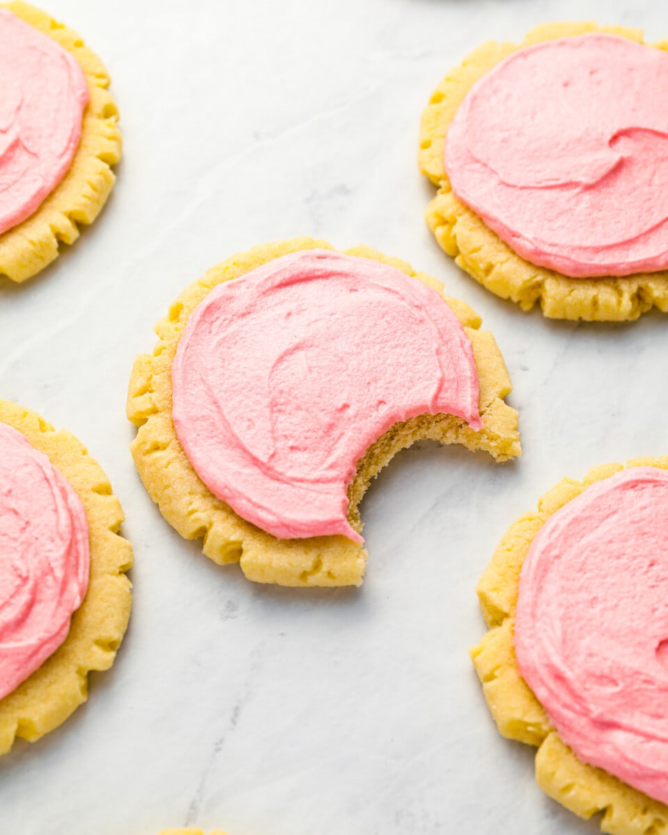 Swig Cookies Recipe (Pink Sugar Cookies) - The Cookie Rookie®