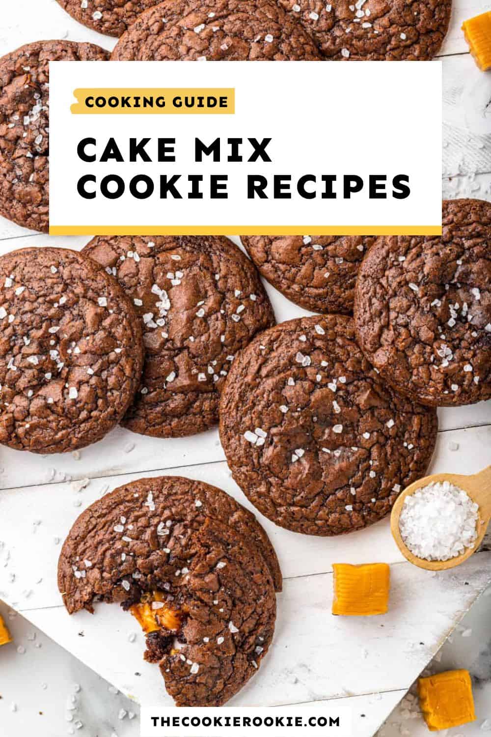 Easy Cake Mix Cookies and How To - The Cookie Rookie®