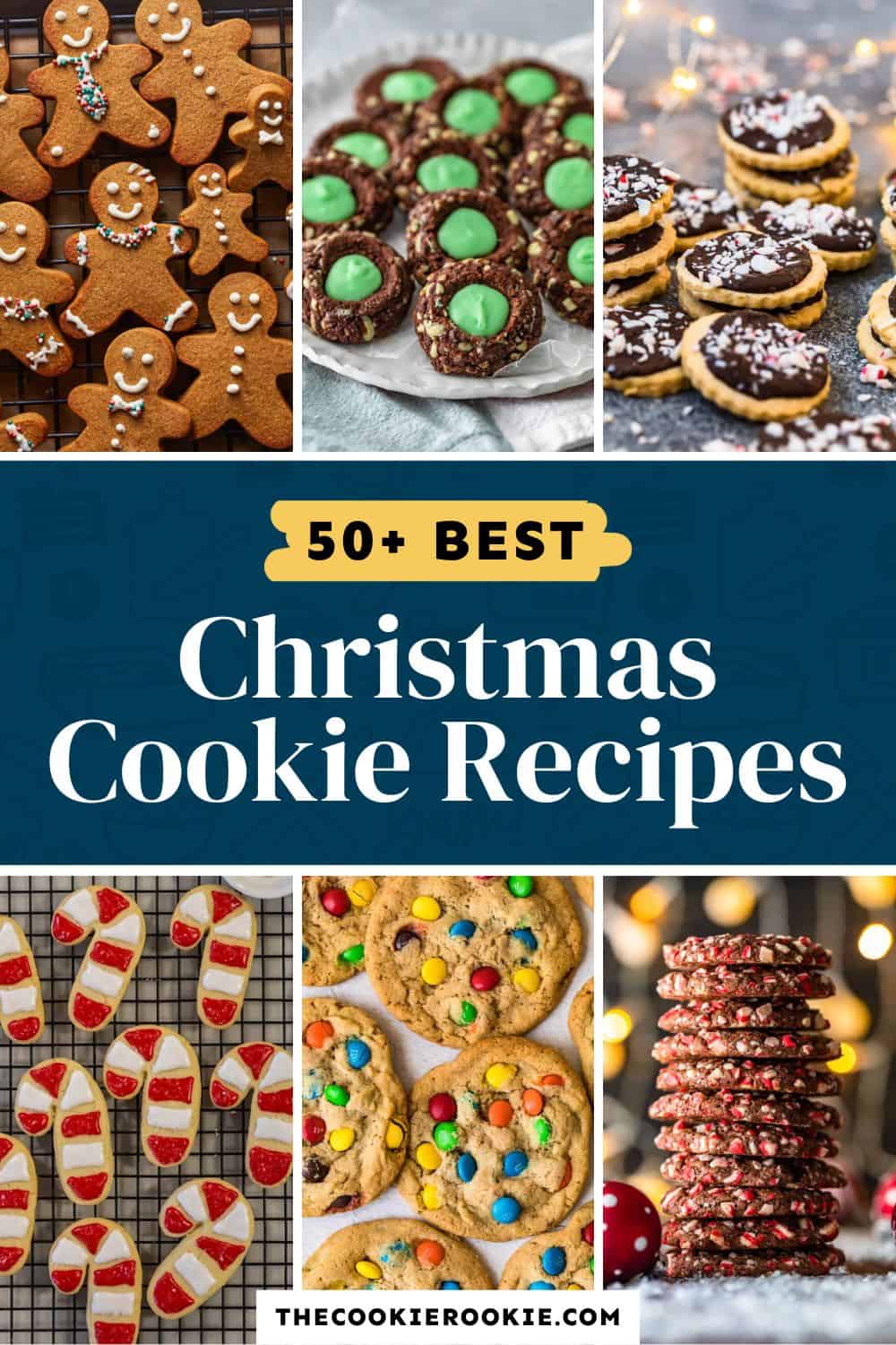 40+ Easy Christmas Cookie Recipes - The Cookie Rookie®