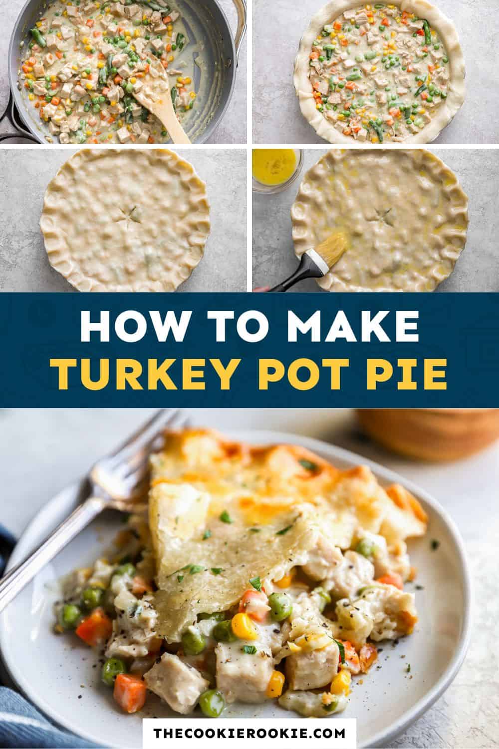 Turkey Pot Pie Recipe - The Cookie Rookie®