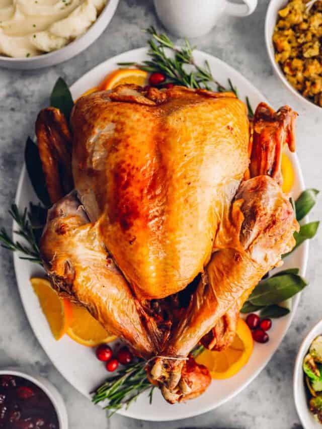 Deep Fried Turkey Recipe - The Cookie Rookie®