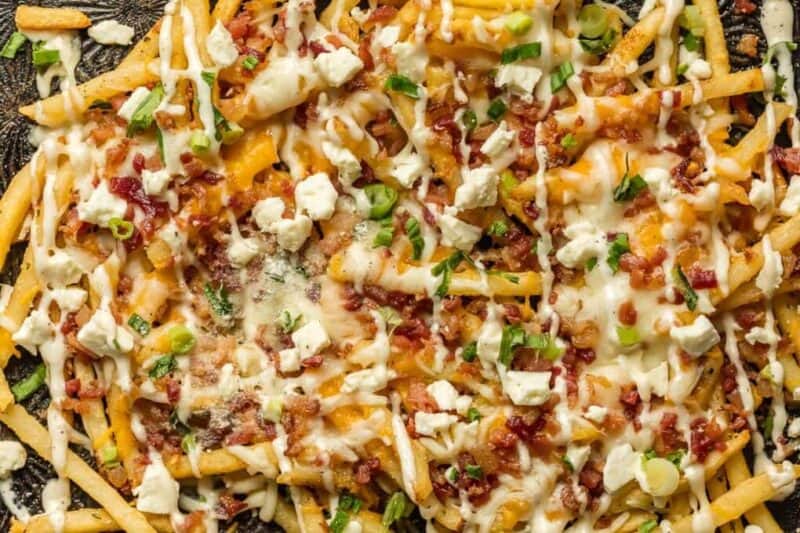 Bacon Cheese Fries with Ranch Recipe - The Cookie Rookie®