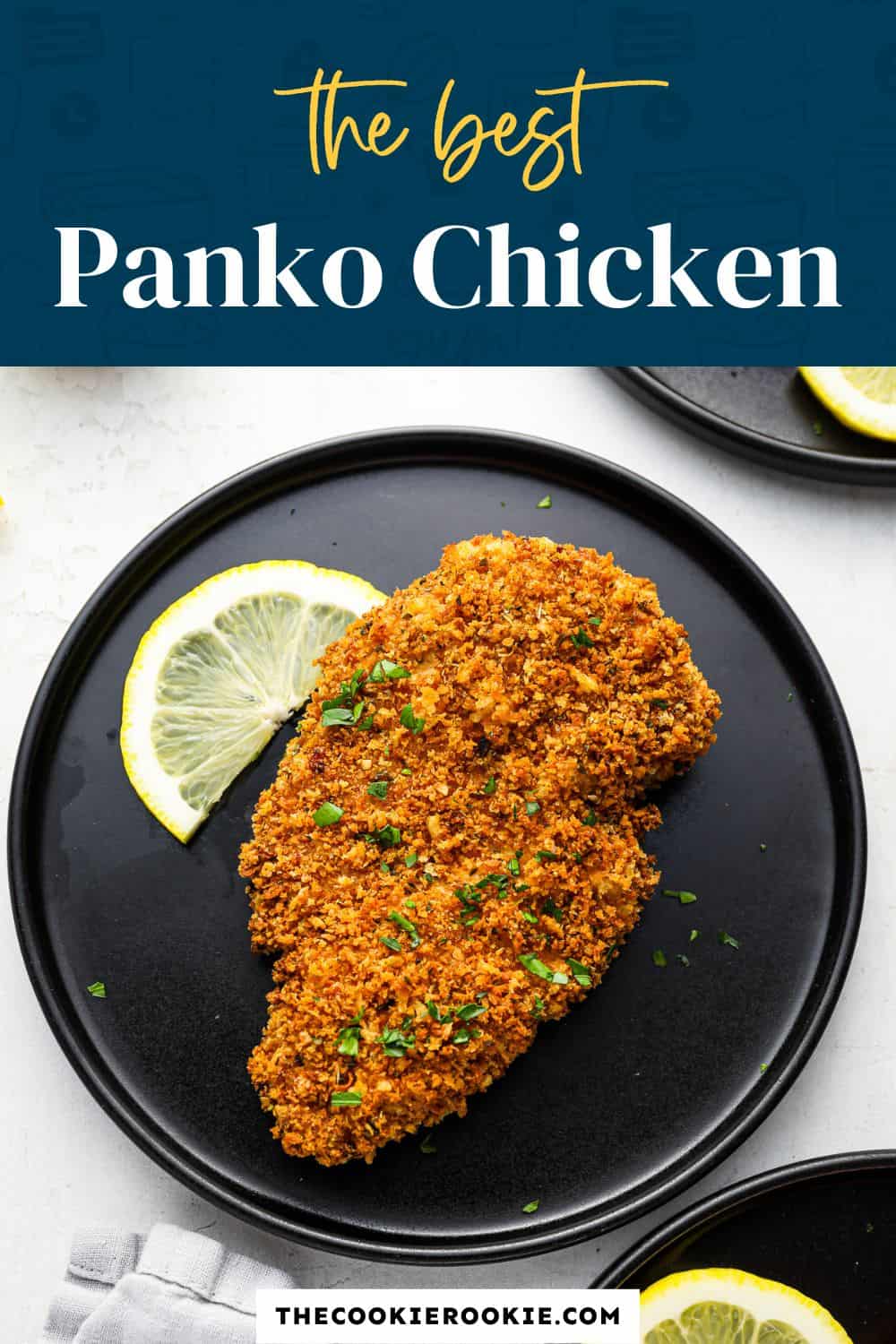 Panko Chicken Recipe - The Cookie Rookie®