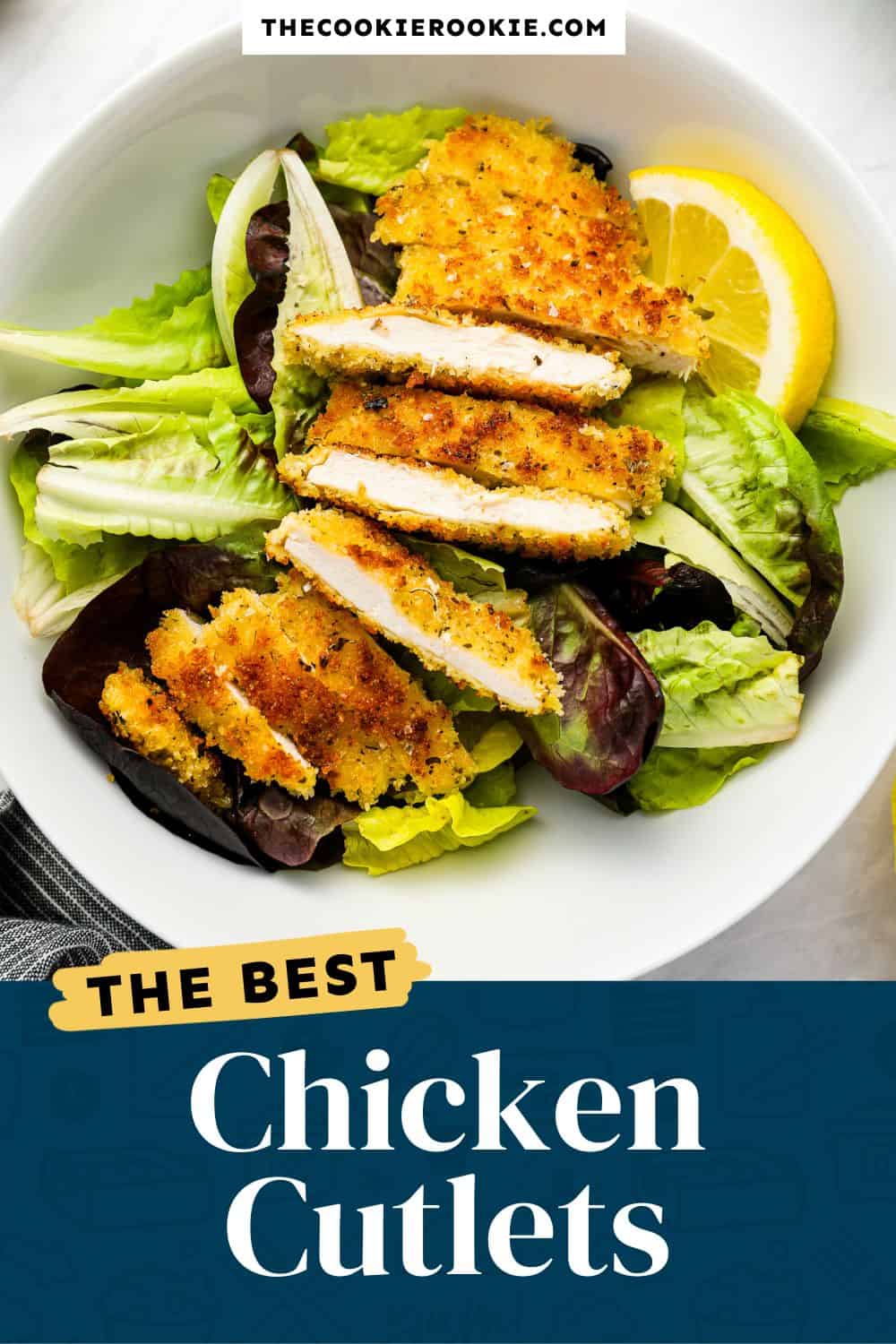 Breaded Chicken Cutlets Recipe - The Cookie Rookie®