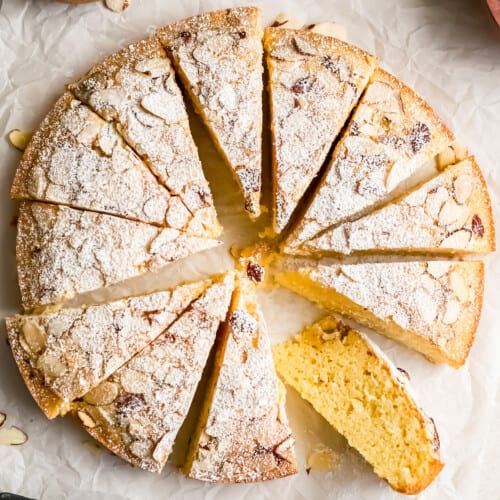 Almond Cake Recipe - The Cookie Rookie®